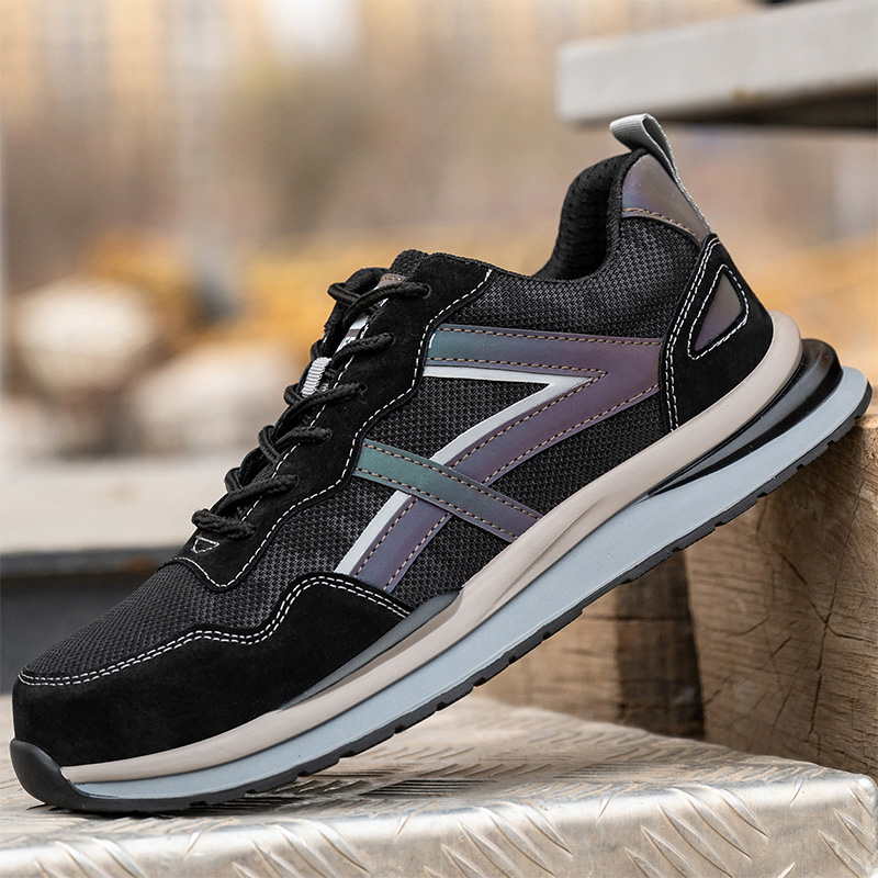 Custom Black Mesh Safety Shoes - OEM And Wholesale Supply from BM ...